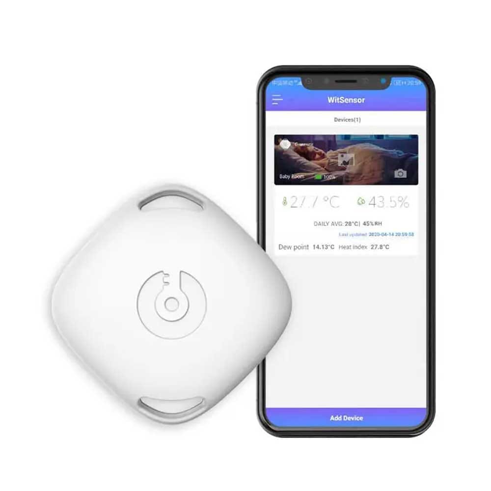 Smart Bluetooth Temperature & Humidity Sensor | Real-Time Monitoring ...