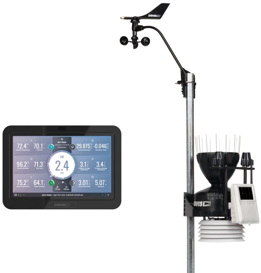 Davis 6262 Vantage Pro2 Plus with UV & Solar Radiation Sensors ...