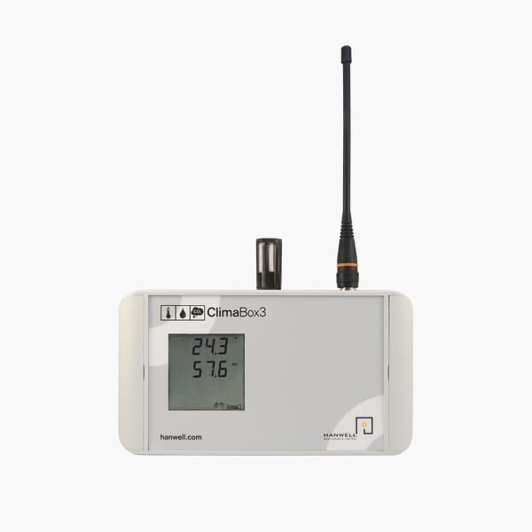 Hanwell RL5406 ClimaBox 3 CO2 and RH/T Radio Transmitter | Tempcon ...