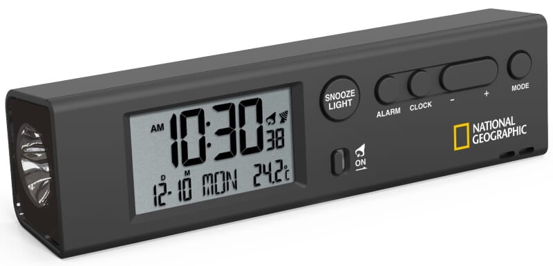 National Geographic World Alarm Clock, Torch & Temperature | Weather ...