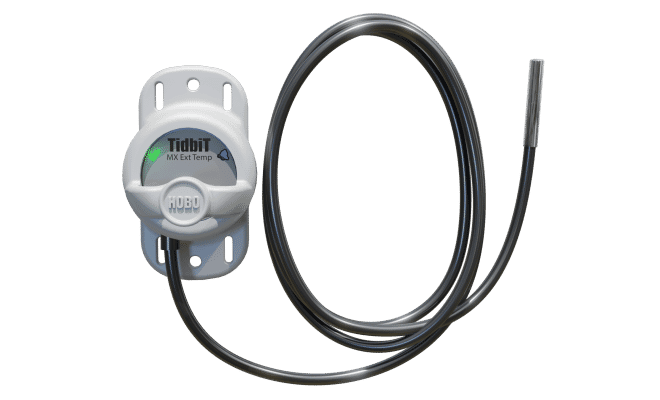 HOBO TidbiT MX2205 Bluetooth-enabled Waterproof Temperature Logger with ...