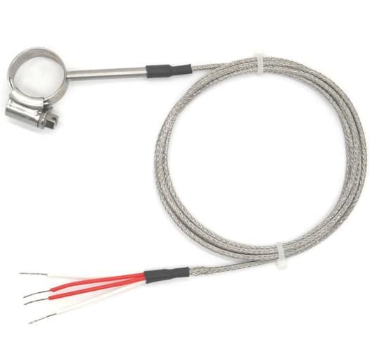 Special PRT Sensor – Type Pt100 / Pipe Clamp with Glassfibre SSOB Lead ...