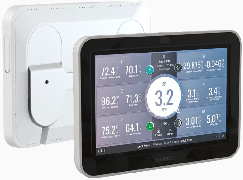 Davis WeatherLink Console 6313UK - live stream from any Davis wireless ...