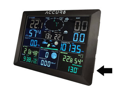 ACCUR8 Wireless Weather Station Setup WiFi Using Mobile | Weather Shop UK
